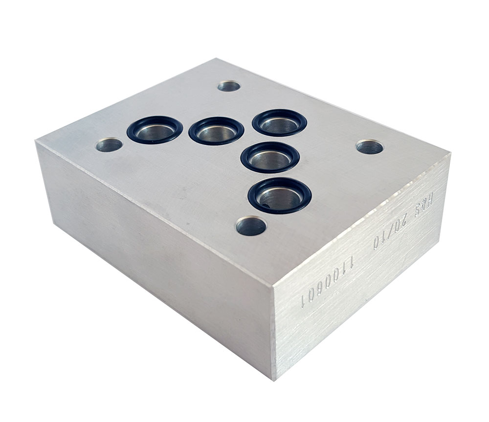 Adapterplatte NG10 auf NG06 (A-B / B-A) | Adapterplatten | H&S GmbH Webshop
